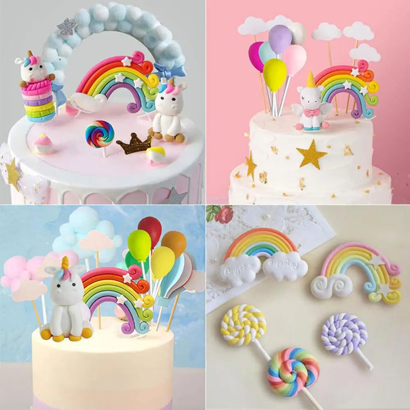 Unicorn Cake Toppers - Sets, Kits & Cupcake Picks – Kawaii Unicorn