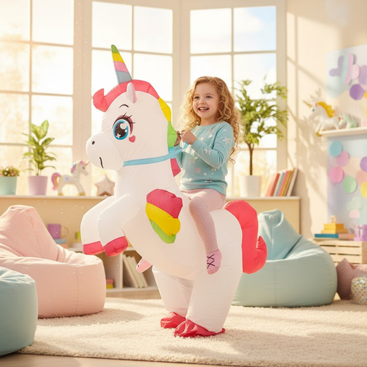 Inflatable Unicorn Costumes - Ride-On & Full Body – Kawaii Unicorn