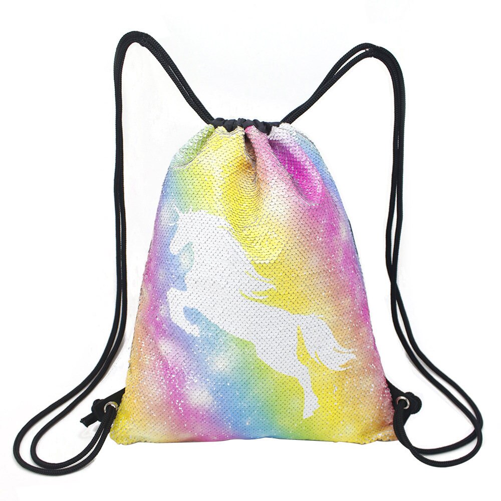 Unicorn Print Drawstring Backpack | Kawaii Unicorn Store