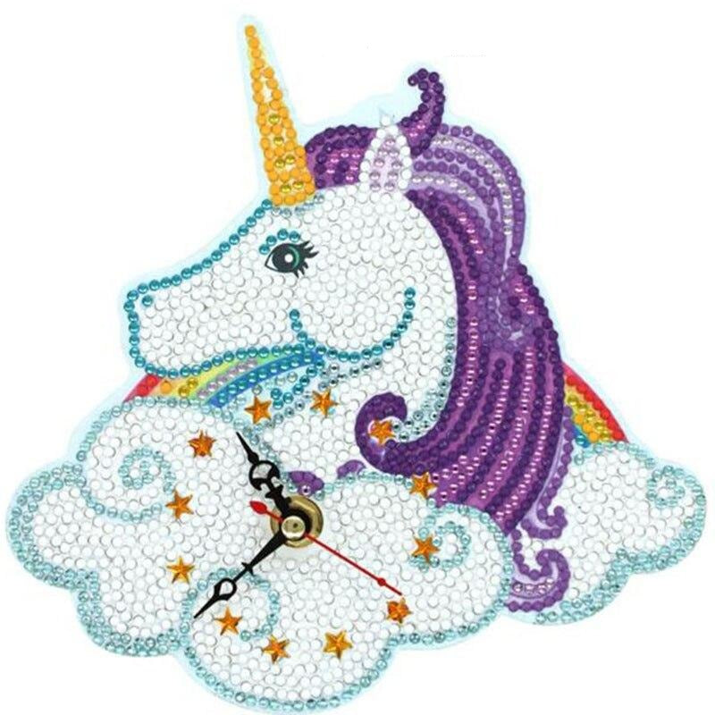 Mosaic Unicorn Clock | Kawaii Unicorn Store