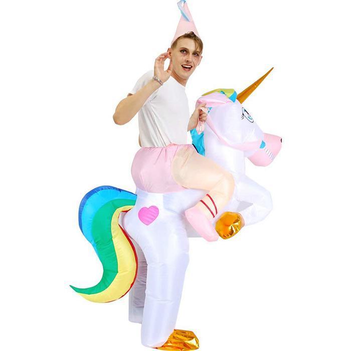 Inflatable Riding Unicorn Costume | Kawaii Unicorn Store