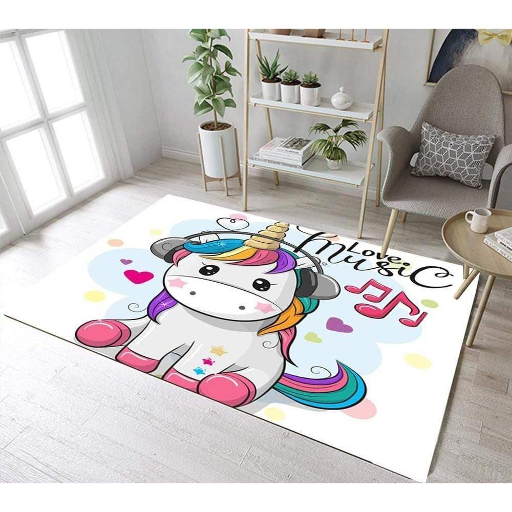 Rainbow Unicorn Rug | Kawaii Unicorn Store