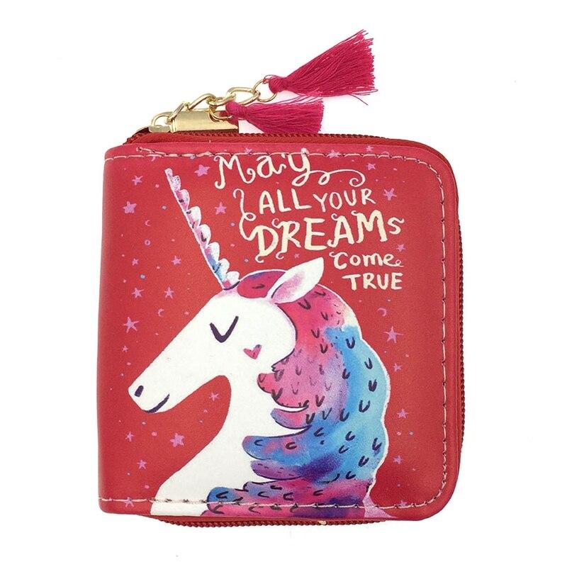 Red Unicorn Wallet | Kawaii Unicorn Store